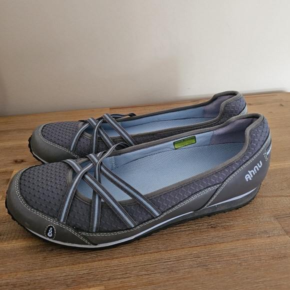 Ahnu | Shoes | Ahnu Crissy Ii Womens Gray Mary Jane Strappy Casual ...